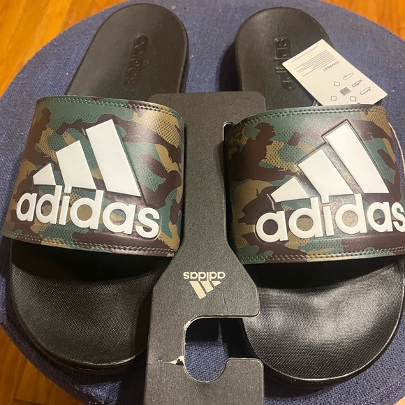 adidas | Shoes | Adidas Camo Slides | Poshmark